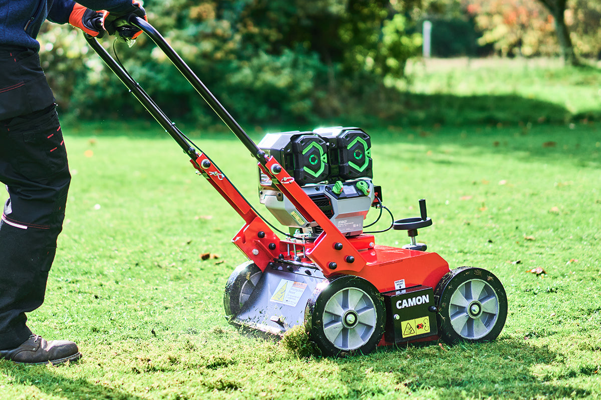 CAMON ES42 EGO Battery Lawn Scarifier – Tracmaster Ltd