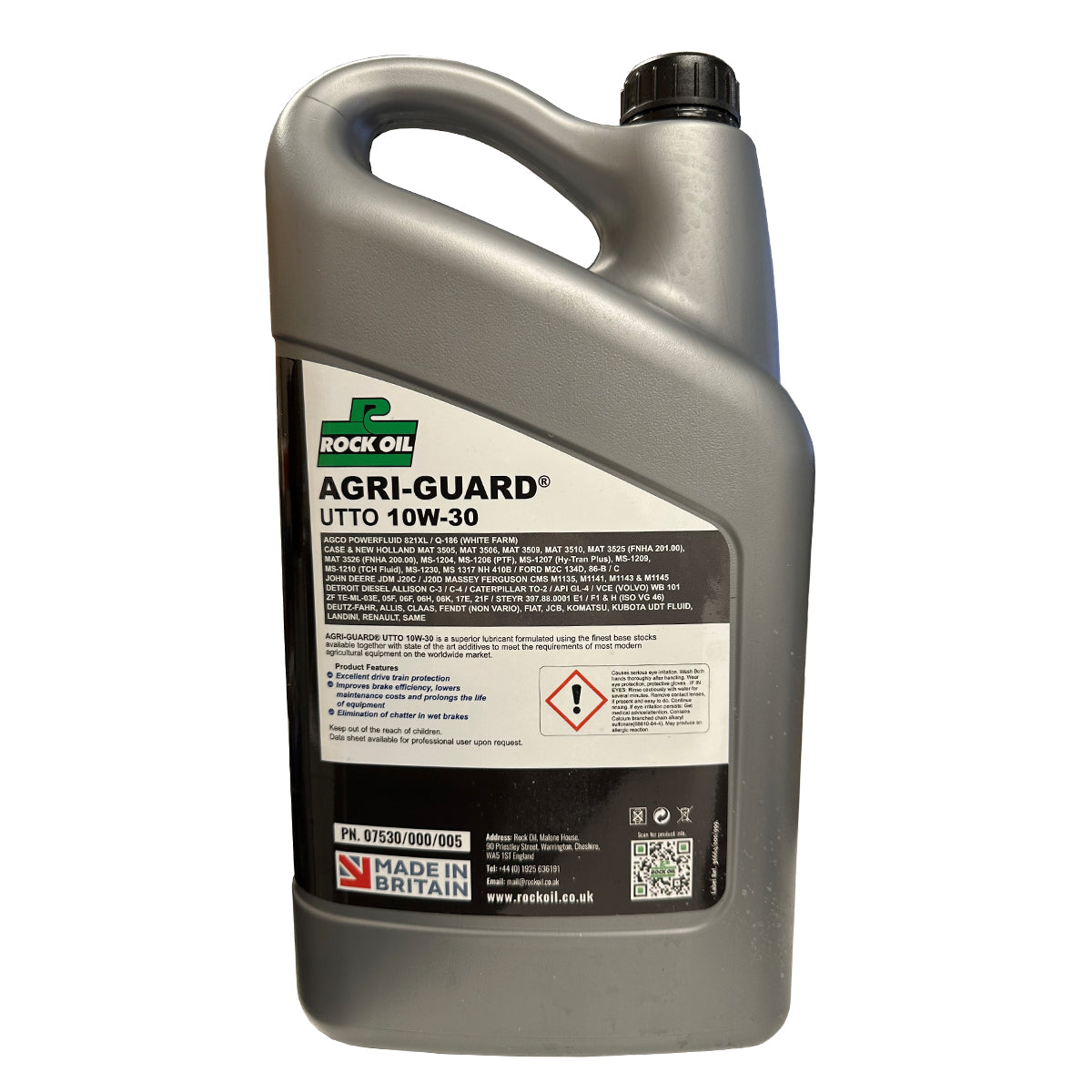 UTTO - 5L - 10W/30 Universal Tractor Transmission Oil - 5 Litre ...