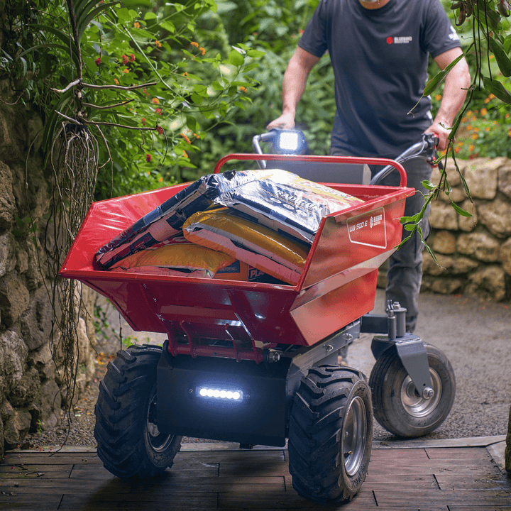 Bluebird WB500 EB Electric Power Barrow – Tracmaster Ltd