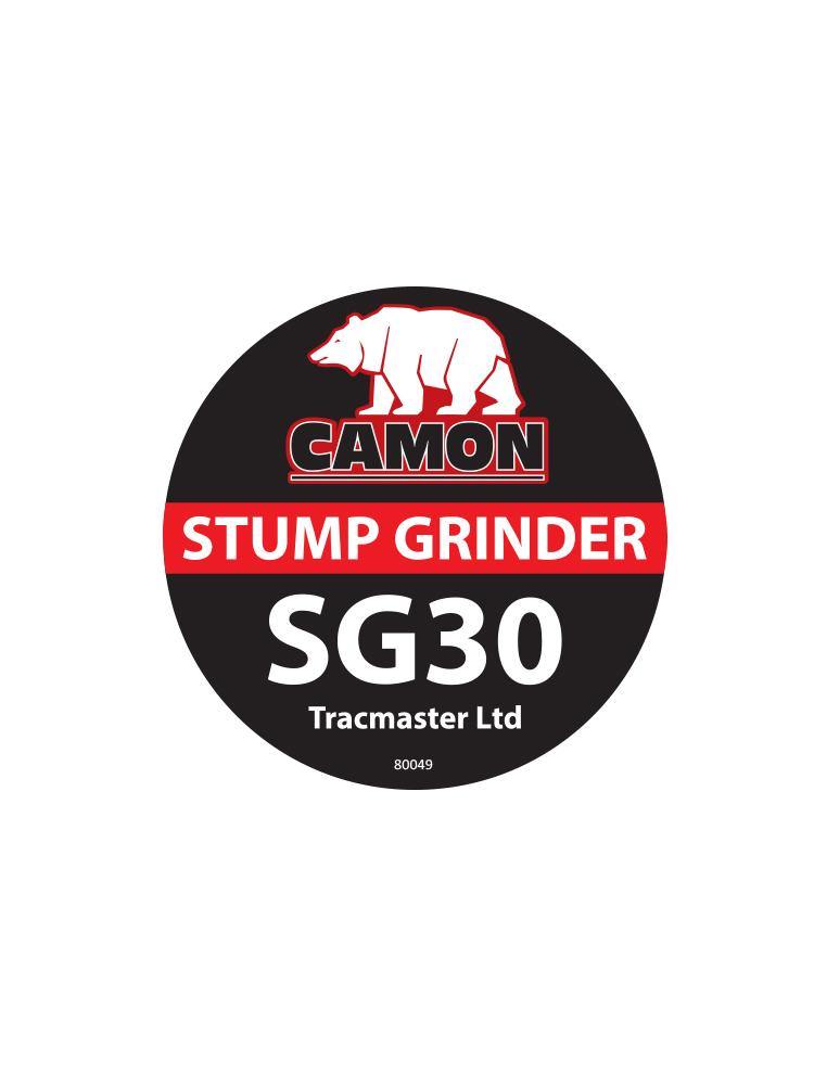 80049 - Recoil Sticker – Tracmaster Ltd